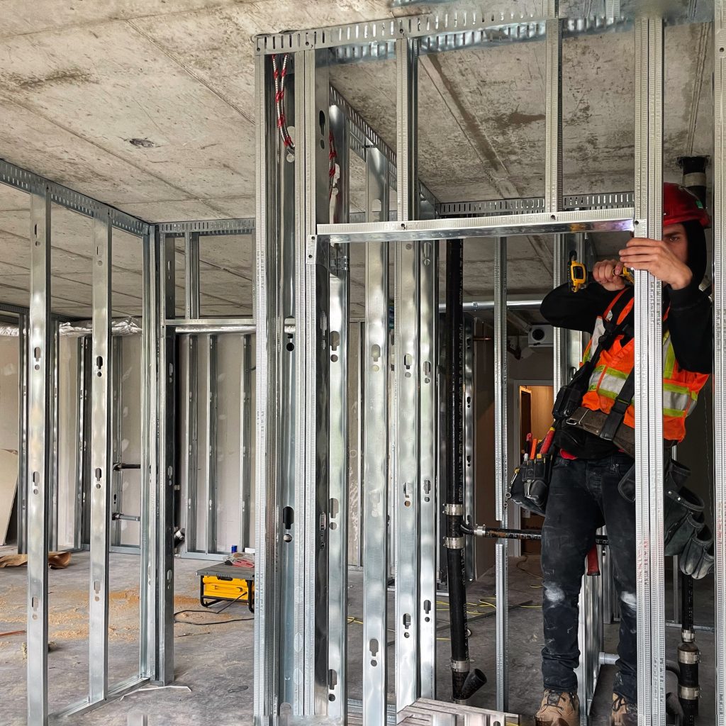 Common Materials Used with Steel Stud Framing