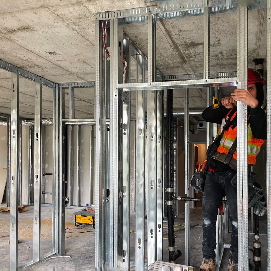 Common Materials Used with Steel Stud Framing